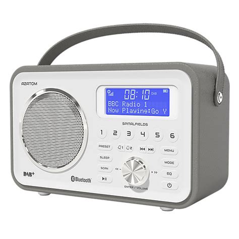 Azatom Spitalfields Dab Dab Radio With Rechargeable Battery