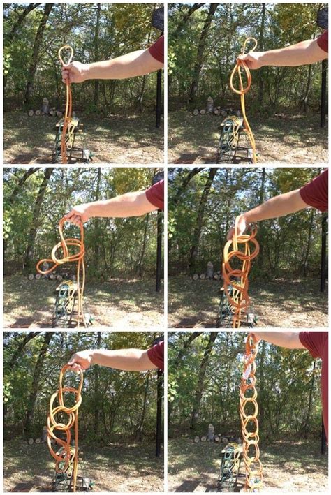 How To Coil Extension Cords With The Extension Cord Beginner Woodworking Projects Knots