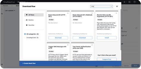 Create A Flow Onereach Ai Documentation