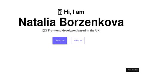 Homework Template Forked Codesandbox