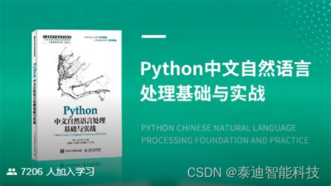 泰迪云课堂Python中文自然语言处理基础与实战 python中文自然语言处理基础与实战课后答案 CSDN博客