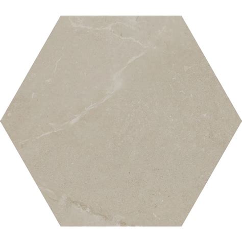 Daltile Scripter 8 In Hexagon Glazed Porcelain Floor Tile Hero Matte Porcelain Floor