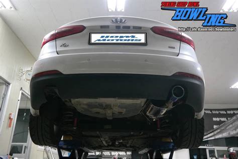 하울모터스 ★k3 가변배기 싱글머플러 레인보우팁 머플러튜닝 배기음 온오프 기능이 추가된