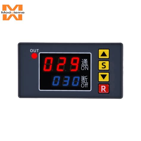 Timer Relay Ac 110v 220v 12v Time Delay Switch 10a Timer Switch Module