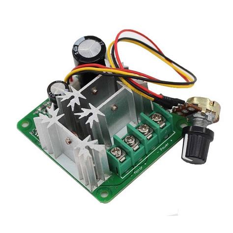 DC 6V 90V 15A Motor Governor PWM Variable Speed Control Switch Controller