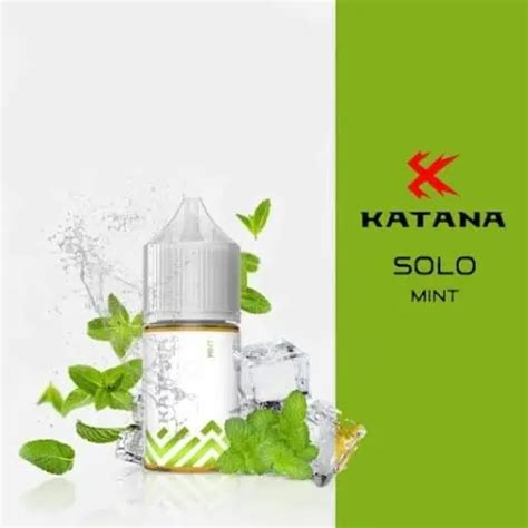 Tokyo Katana Solo Mint Salt طوكيو ليكويد