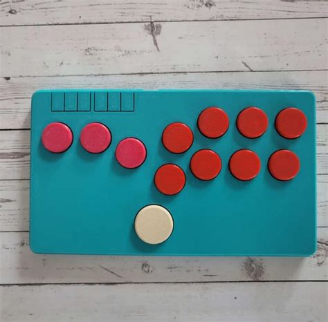 Hitbox Style Leverless Arcade Box Controller Ps5 Ps4 Ps3 Etsy