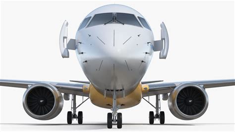 Embraer E Jet E195 E2 3d Model 99 3ds Blend C4d Fbx Ma Obj Max Free3d