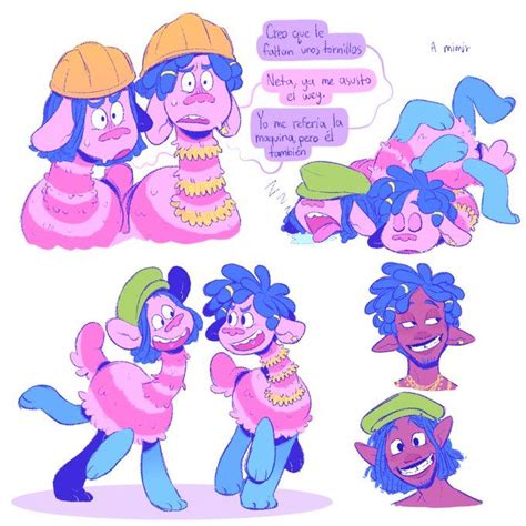 Trolls Dibujos Bonitos Trolls Imagenes Diseño De Personajes