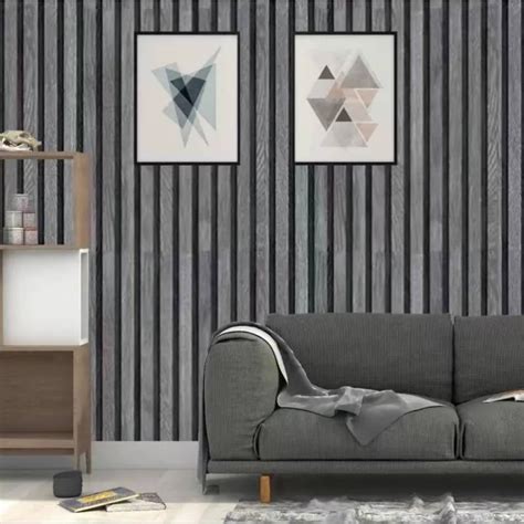 Whb C16 Black Gray Cladding Wood Design Home Decor Pvc Lining