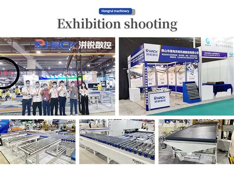 Hongrui Gravity Flexible Expandable Unloading Full Automatic Roller Conveyor From Container