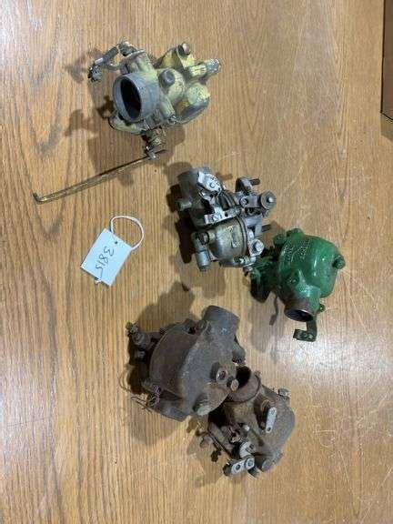 Lot Of Various Carburetors Aumann Auctions Inc