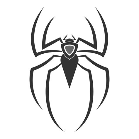 Spider Logo Vector 14825044 Vector Art At Vecteezy