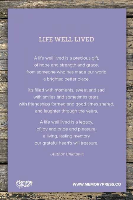 15 Celebration Of Life Quotes And Poems