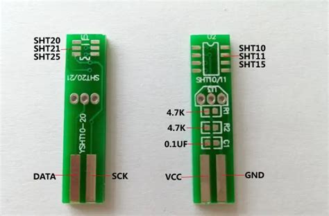 Sht20 Sht21 Temperature And Humidity Sensor Pcb Board Buy Temperature And Humidity Sensor Pcb