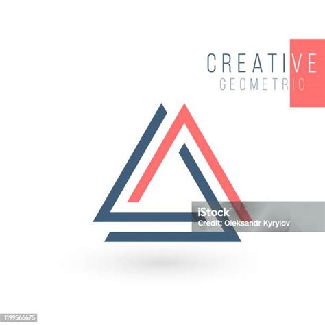 기하학적 삼각형 유니티 추상 로고 디자인 기술 비즈니스 Id 개념입니다 크리에이티브 기업 템플릿 스톡 벡터 일러스트레이션 단리 0명에 대한 스톡 벡터 아트 및 기타 이미지