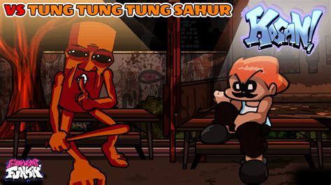 Fnf Pico Vs Tung Tung Tung Sahur Kosan Friday Night Funkin Youtube