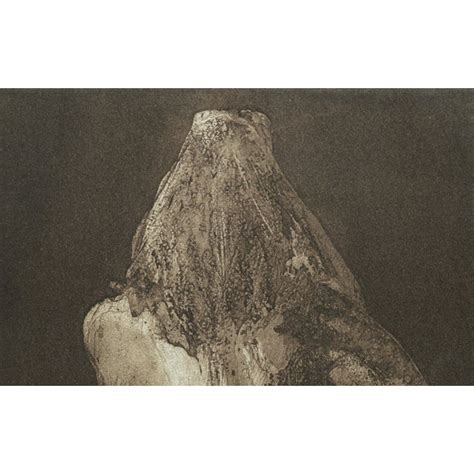 Nude Figure Posterior View Figurative Drypoint Etching By Jim Smyth