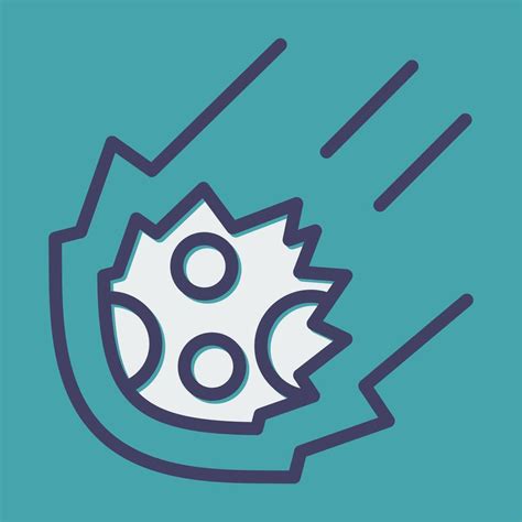 Meteor Vector Icon 37921734 Vector Art At Vecteezy