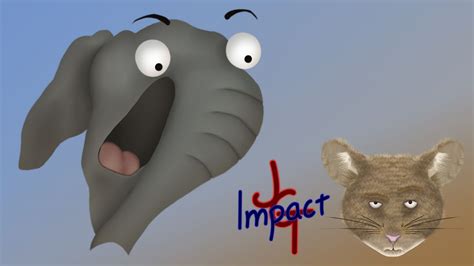 Surprised Elephant Not Again Mouse By Jgt Impact On Deviantart