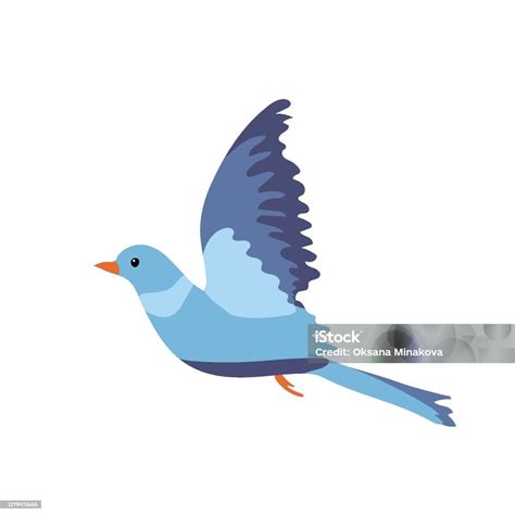 하늘에 비행 조류 비둘기의 아이콘입니다 플랫 만화 캐릭터 디자인입니다 귀여운 평화 비둘기 실루엣 템플릿입니다 흰색 배경에 격리된 벡터 그림입니다 개념에 대한 스톡 벡터 아트