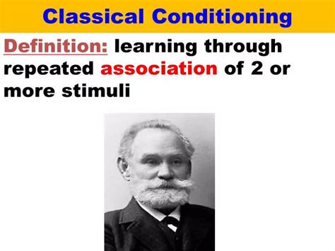 PPT Classical Conditioning PowerPoint Presentation Free Download ID 1868601