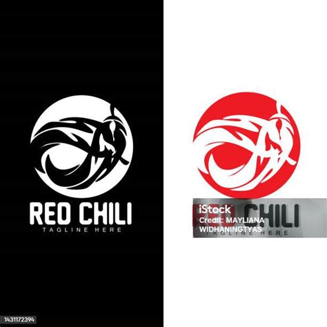 레드 칠리 로고 핫 칠리 페퍼스 벡터 칠리 가든 하우스 일러스트 레이 션 회사 제품 브랜드 일러스트 레이 션 건강한 생활방식에 대한 스톡 벡터 아트 및 기타 이미지 Istock