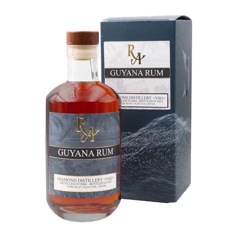 Diamond Rum Artesanal Guyana Rum Vsg 2004 16yr 582 Rumx