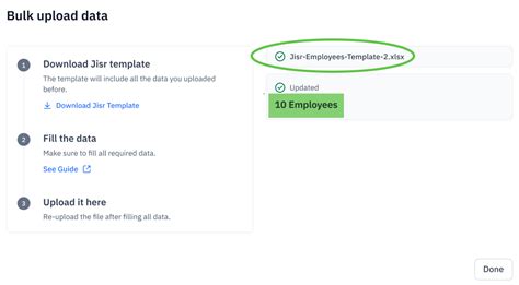 Bulk Upload Employee Data For Workspace Onboarding Knowledge Base