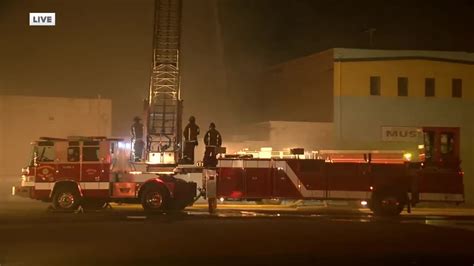 Crews Battling Fire Near Buena Vista Museum