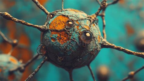 A Macro Level View Of A Neural Network Diagram Featuring Distinct