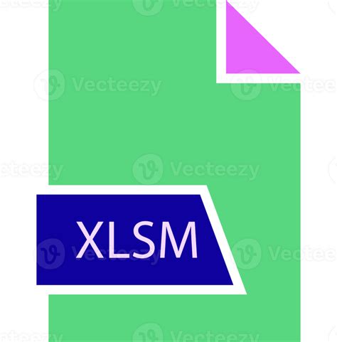 Modern Xlsm File Format Icon Shape 57325858 Png