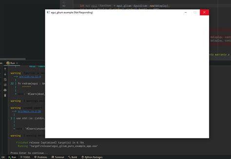 glium display does not close after drop windows · issue 1932 · glium