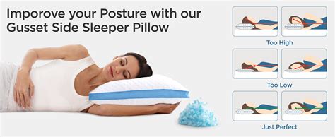 Nappler Side And Back Sleeper Pillow For Neck And Shoulder