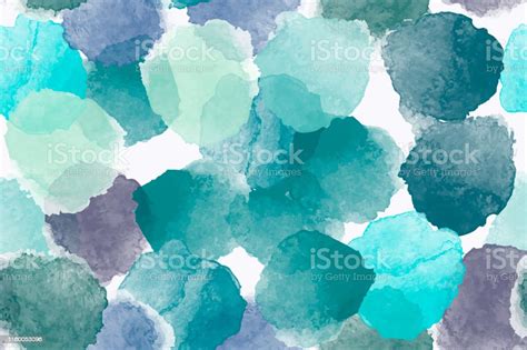 벡터로 만든 다채로운 수채화 모양의 색상 추상적이고 다양한 원활한 패턴 수채화에 대한 스톡 벡터 아트 및 기타 이미지 수채화 수채화 물감 가리기 Istock