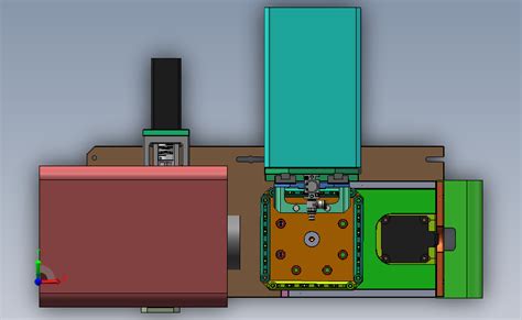 Ccd自动检测机 Solidworks 2017 模型图纸下载 懒石网