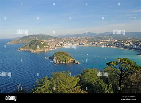 Monte Urgull Santa Clara La Concha View From Monte Igueldo San