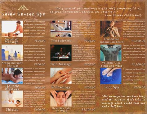 Pinoy In The City Spa Review Seven Senses Spa Sumulong Highway