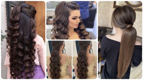 جديد تسريحات الشعر الطويل للمناسبات راااائعة رااااائعة تحفة 😍 😍 😍 Youtube