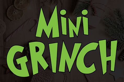 Mini Grinch Graphic By Adensmerch · Creative Fabrica