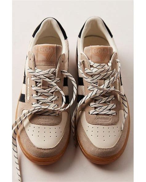 Gola Hawk 83 Sneakers In Brown Lyst