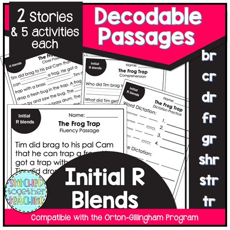Decodable Reading Passages Final L Blends Orton Gillingham Based Made By Teachers