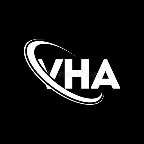 Vha Logo Vha Letter Vha Letter Logo Design Initials Vha Logo Linked With Circle And Uppercase