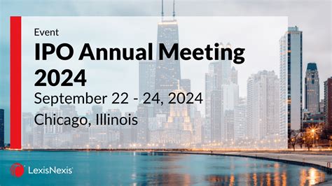 2024 Ipo Annual Meeting Lexisnexis Intellectual Property Solutions