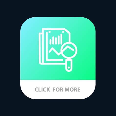 File Static Search Computing Mobile App Button Android And Ios Line Version 17973582 Vector Art