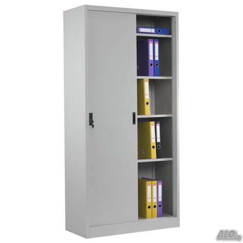 Метален шкаф за документи с плъзгащи врати 1266 J Търговско и ресторантьорско оборудване