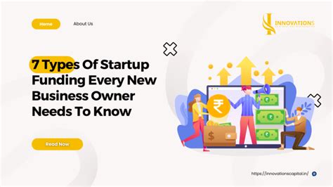 7 Types Of Startup Funding Every New Business Owner Needs To Know