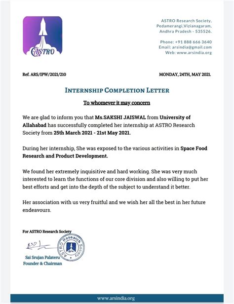 Sakshi Jaiswal On Linkedin I Am Glad To Share That I Have Successfully