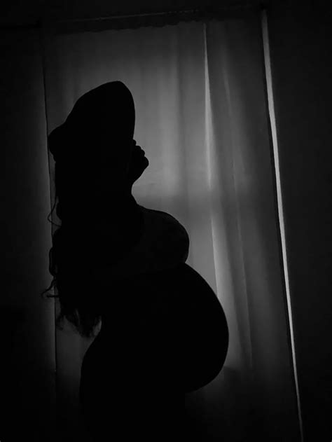 Silhouette Maternity Photoshoot Fotos Gestante Casal Maternidade