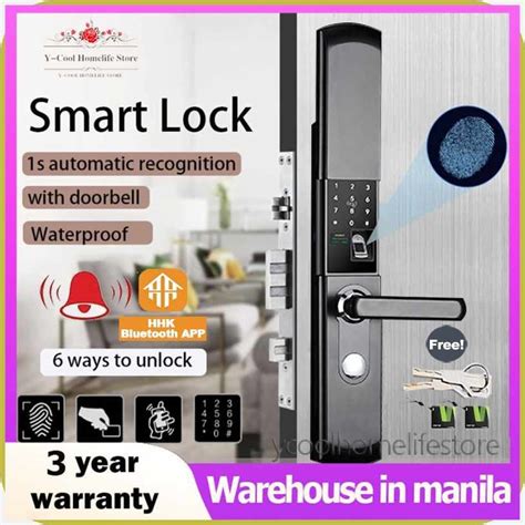 Smartmlockhifingerprinticwcardpasscodekeyboardlremote H